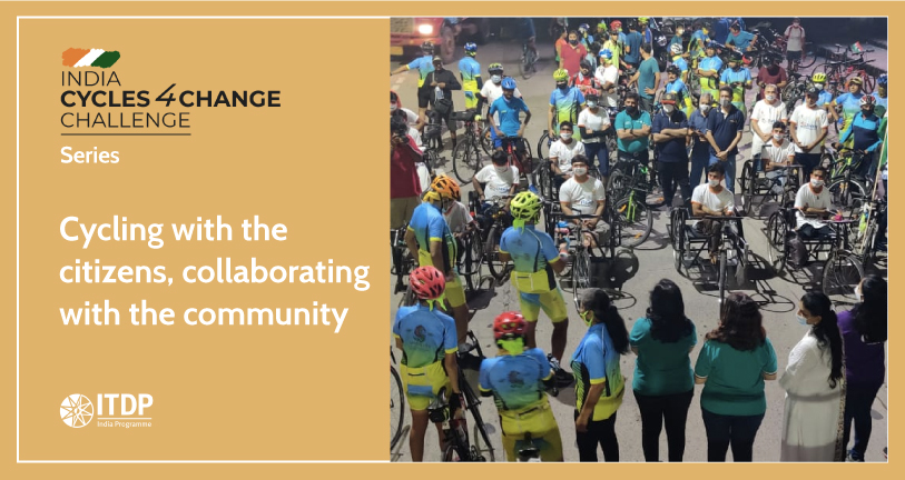 Cycling with the citizens, collaborating with the community - ITDP India